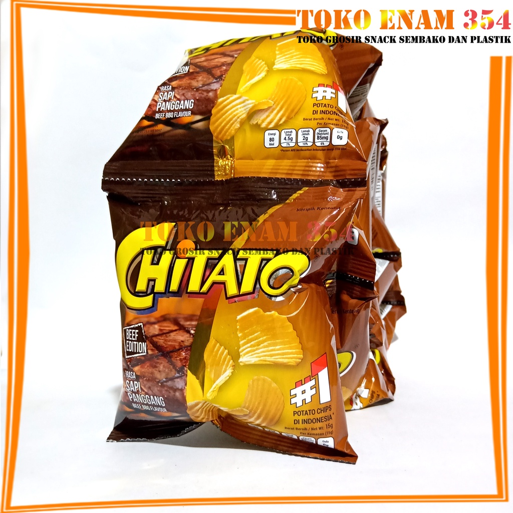 Jual Snack Chitato Sapi Panggang 15 gr x 10 pcs | Shopee Indonesia
