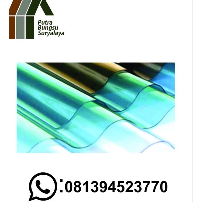 Jual Atap/ Fiber Glass 80 Cm X 180 Cm 0,6 Mm | Shopee Indonesia