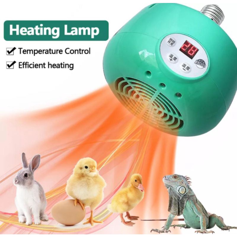 Jual Lampu pemanas otomatis blower penghangat kandang ayam lampu ...