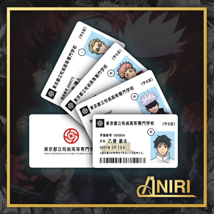 Jual ID Card Jujutsu Kaisen ( Anime Version ) ( BARU ) | Shopee Indonesia