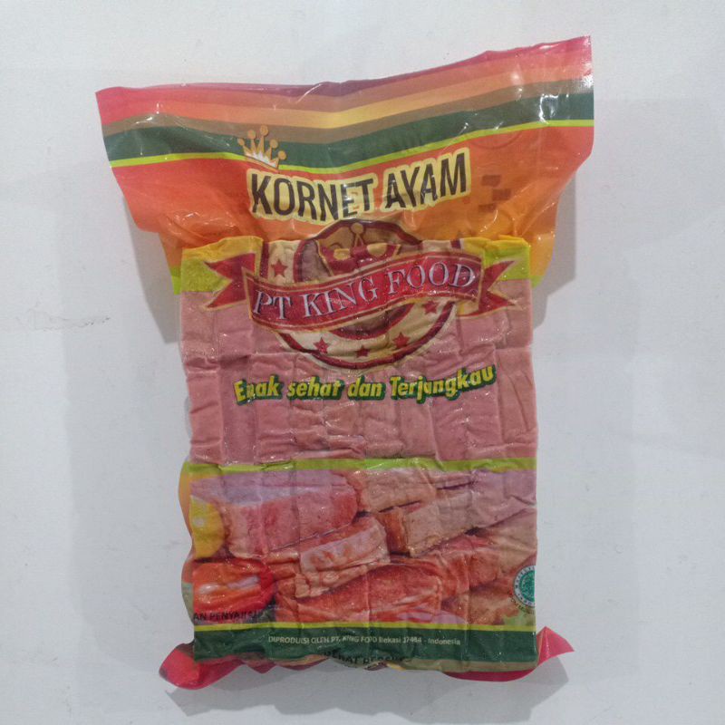 Jual KING FOOD kornet ayam 1kg kemasan catering | Shopee Indonesia