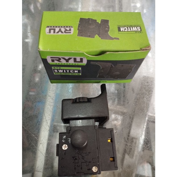 Jual SWITCH SAKLAR BOR 10mm RYU/RDR 10-3RE ORIGINAL RYU | Shopee Indonesia