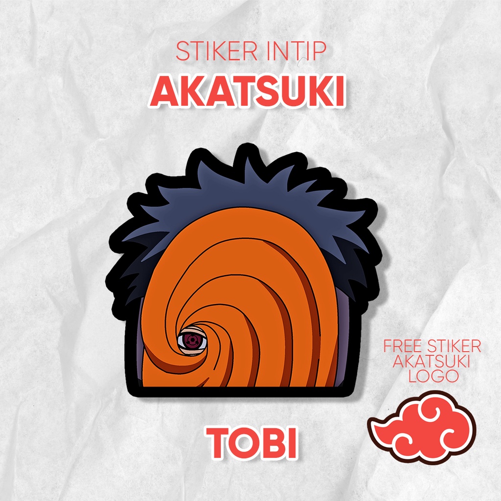 Jual Stiker Intip Akatsuki Anime Naruto / Sticker Waterproof | Shopee ...