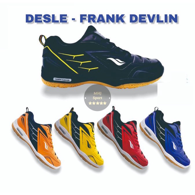 Jual Sepatu Olahraga badminton volley DESLE FRANK DEVLIN original ...
