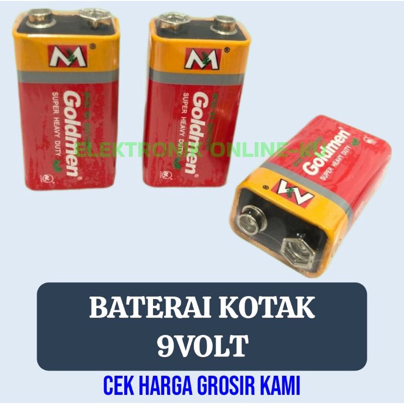 Jual BATERAI KOTAK 9VOLT | Shopee Indonesia