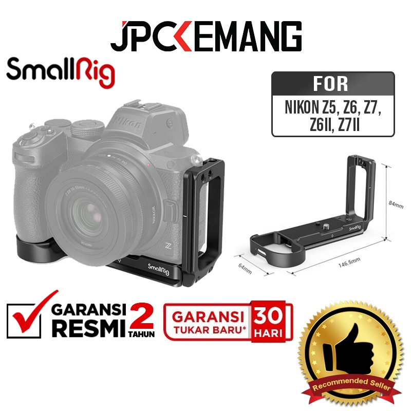 Jual SmallRig L Bracket Nikon Z5 Z6 Z7 Z6II Z7II Small Rig 2947 Nikon Z6 II Z7 II Garansi Resmi ...