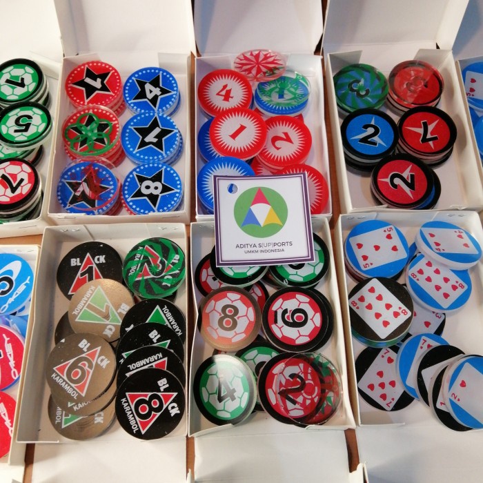 Jual Koin Karambol Biji Coin Krambol Keping Papan Meja Carrom Games ...