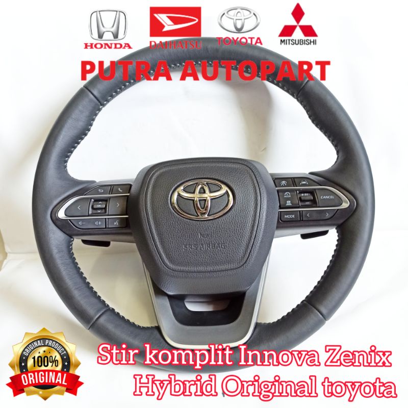 Jual stir setir komplit innova Zenix Hybrid original toyota | Shopee ...