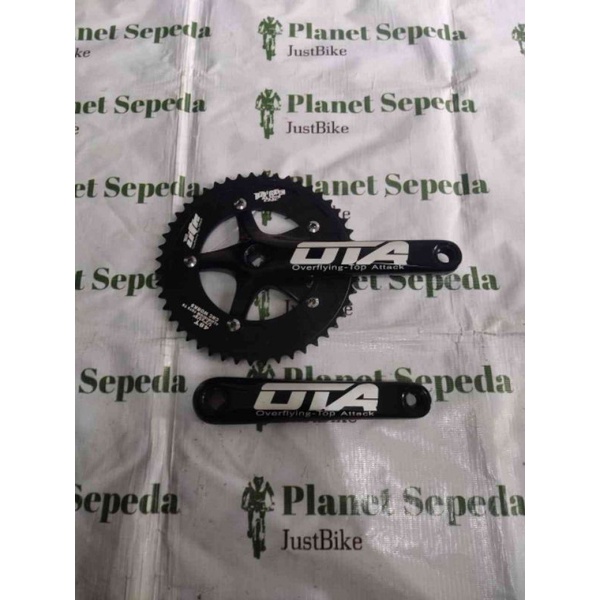 Jual Crank Set OTA Muscle Fixie Fix Gear 48T AL7005 Hitam | Shopee ...