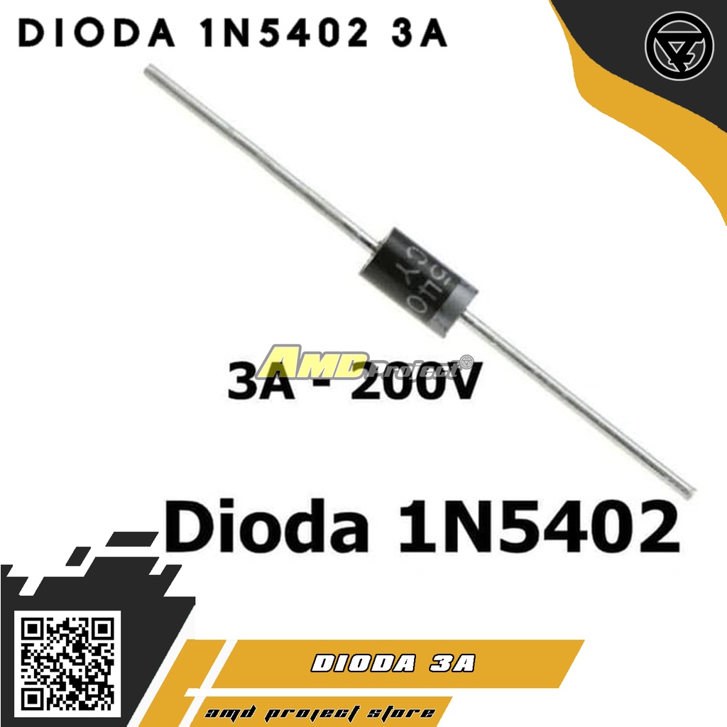 Jual Dioda 1N5401 3A 200V Diode Rectifier DIP MIC IN5401 1N IN 5401 ...