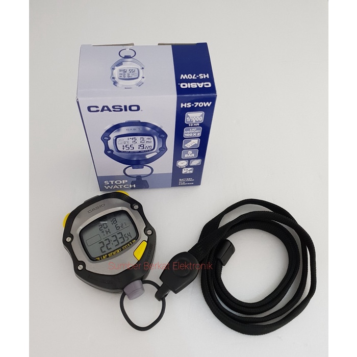 Jual Stopwatch Stopwatch Casio Hs-70 W (Alat Pengukur Waktu) | Shopee Indonesia