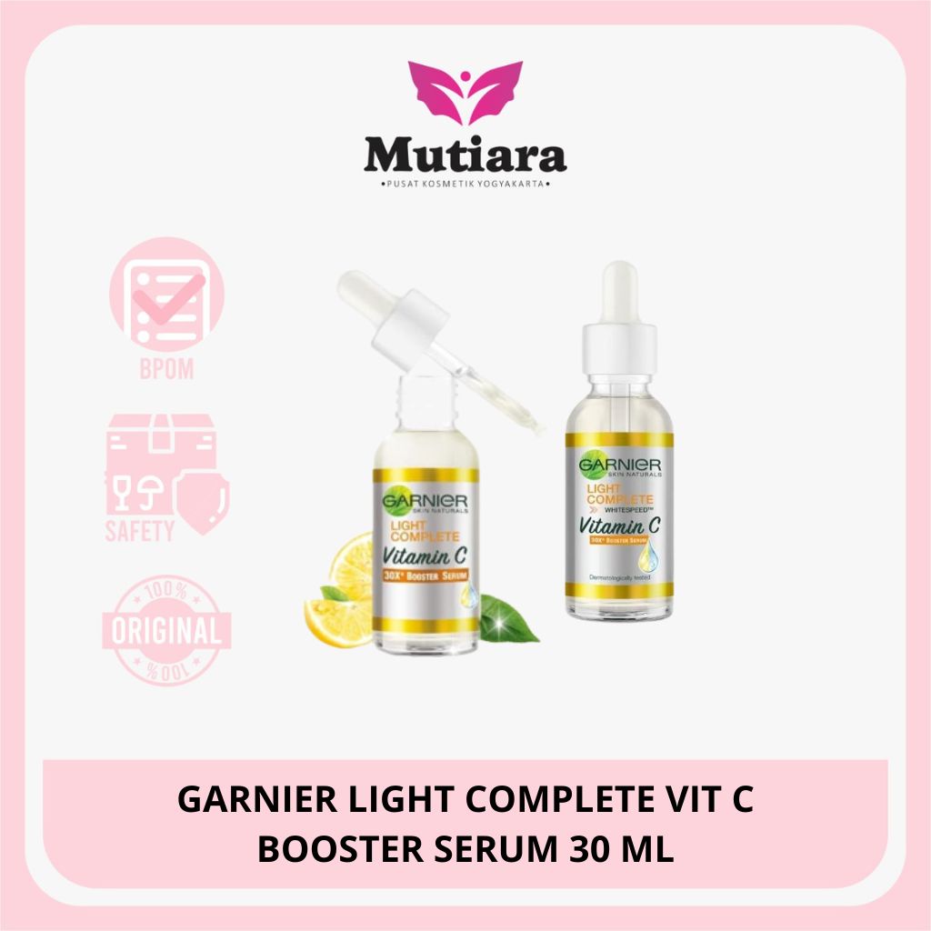 Jual GARNIER BRIGHT COMPLETE VIT C BOOSTER SERUM | Shopee Indonesia