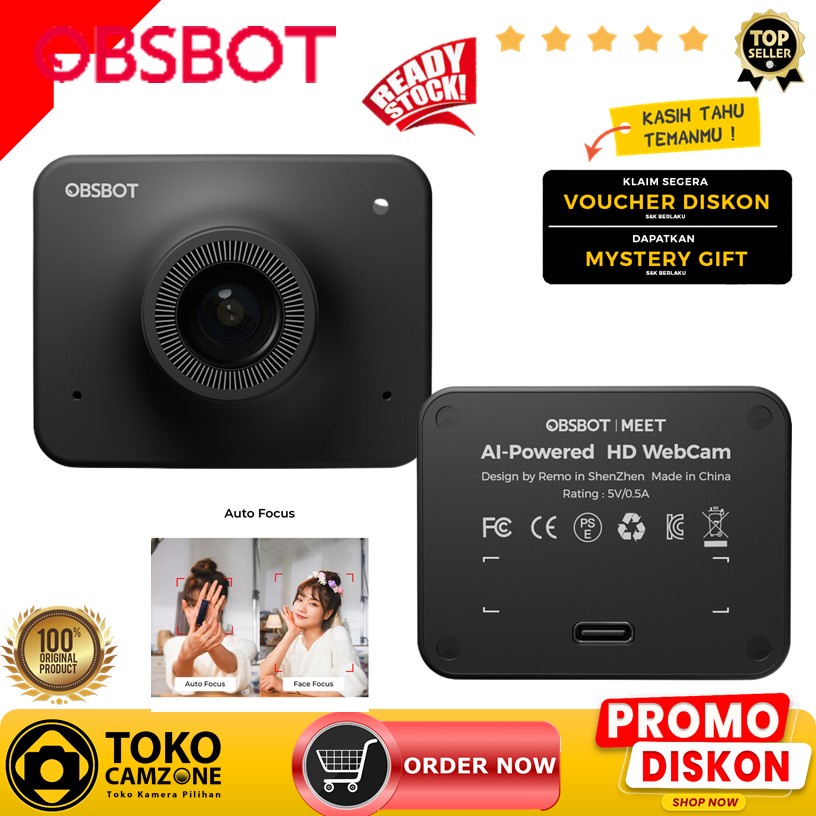 Jual OBSBOT Meet HD Webcam | Shopee Indonesia