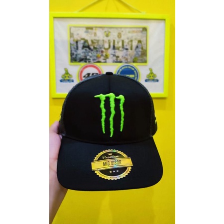 Jual Topi Original MOONEY VR|46 RACING TEAM 2022 MONSTER ENERGY ...