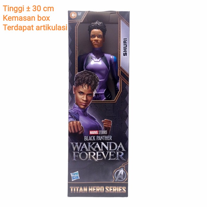 Jual Hasbro Titan Hero Series Marvel Black Panther Wakanda Forever Shuri | Shopee Indonesia