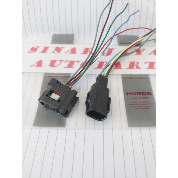 Jual Kabel soket sensor CKP spull Honda Scoopy fi esp PCX 150 160 ADV old New pin 6 LED original ...