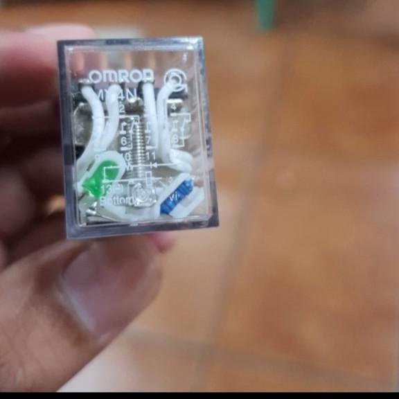 Jual Relay Omron MY4N 24VDC + Socket | Shopee Indonesia