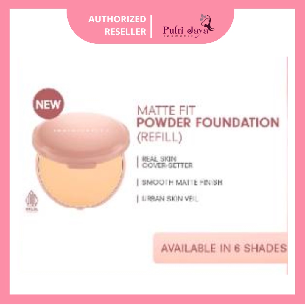 Jual [REFILL] INSTAPERFECT MATTE FIT POWDER FOUNDATION | TWC 13gr ...