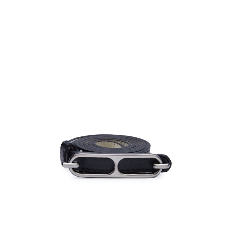 Jual Executive Metal Head Belt Black | Shopee Indonesia