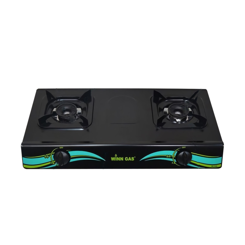 Jual Winn Gas W266 - Kompor Gas 2 Tungku Hitam-Kompor Gas-Kompor-Original-New Arrival-Garansi ...