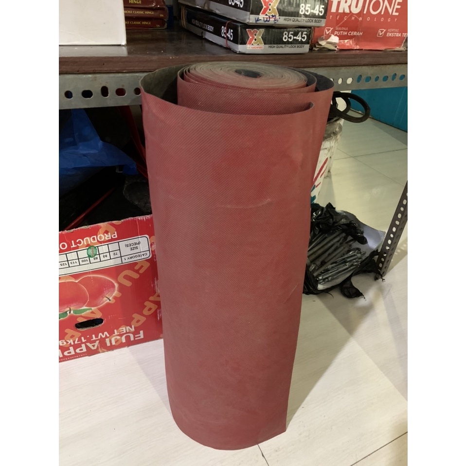 Jual Karpet Talang Air 1 METER Merah / Karpet Talang Air Meteran ANTI ...