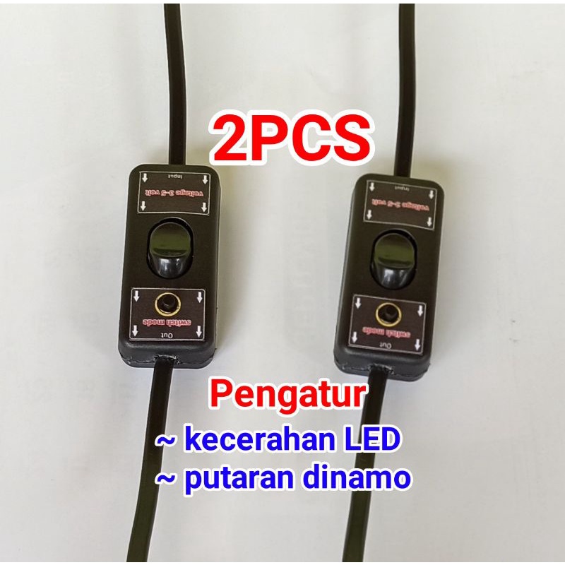 Jual Dimmer MODE Pengatur Kecerahan LED Dan Putaran Dinamo 3V Sampai 5V ...
