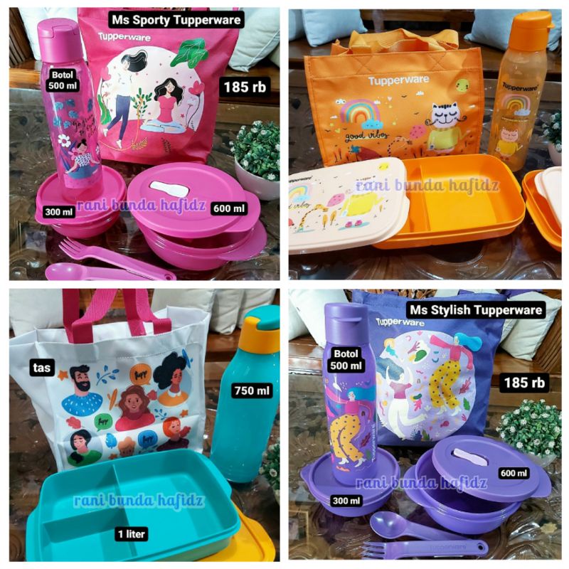 Jual Tempat Bekal Makan Lunch Box Tupper..ware ORIGINAL TUPPER...WARE ...