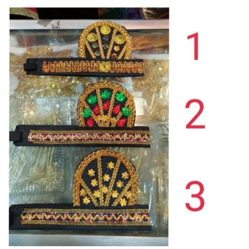 Jual Topi Adat Aceh Tari Saman Perempuan anak dan dewasa // Aksesoris ...