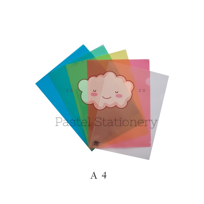 Jual Map L Plastik Bening A4 Folder One - Transparan Clear Sleeves ...