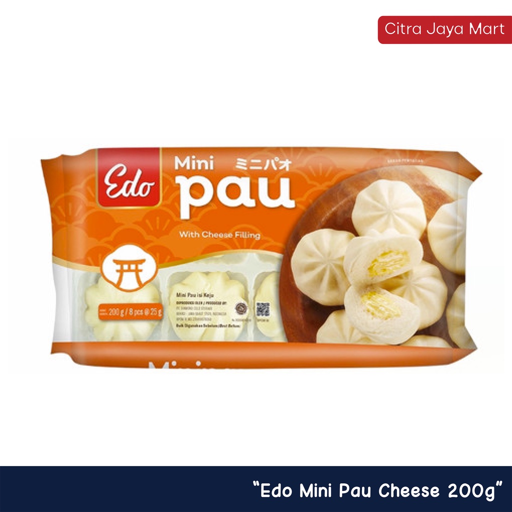 Jual Edo Mini Pau Cheese 200 gr - Frozen Food | Shopee Indonesia