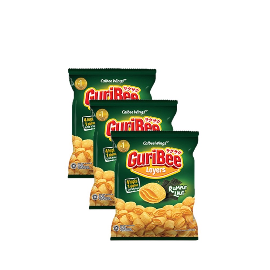 Jual Guribee Rumput Laut 3 x 65 gr | Shopee Indonesia