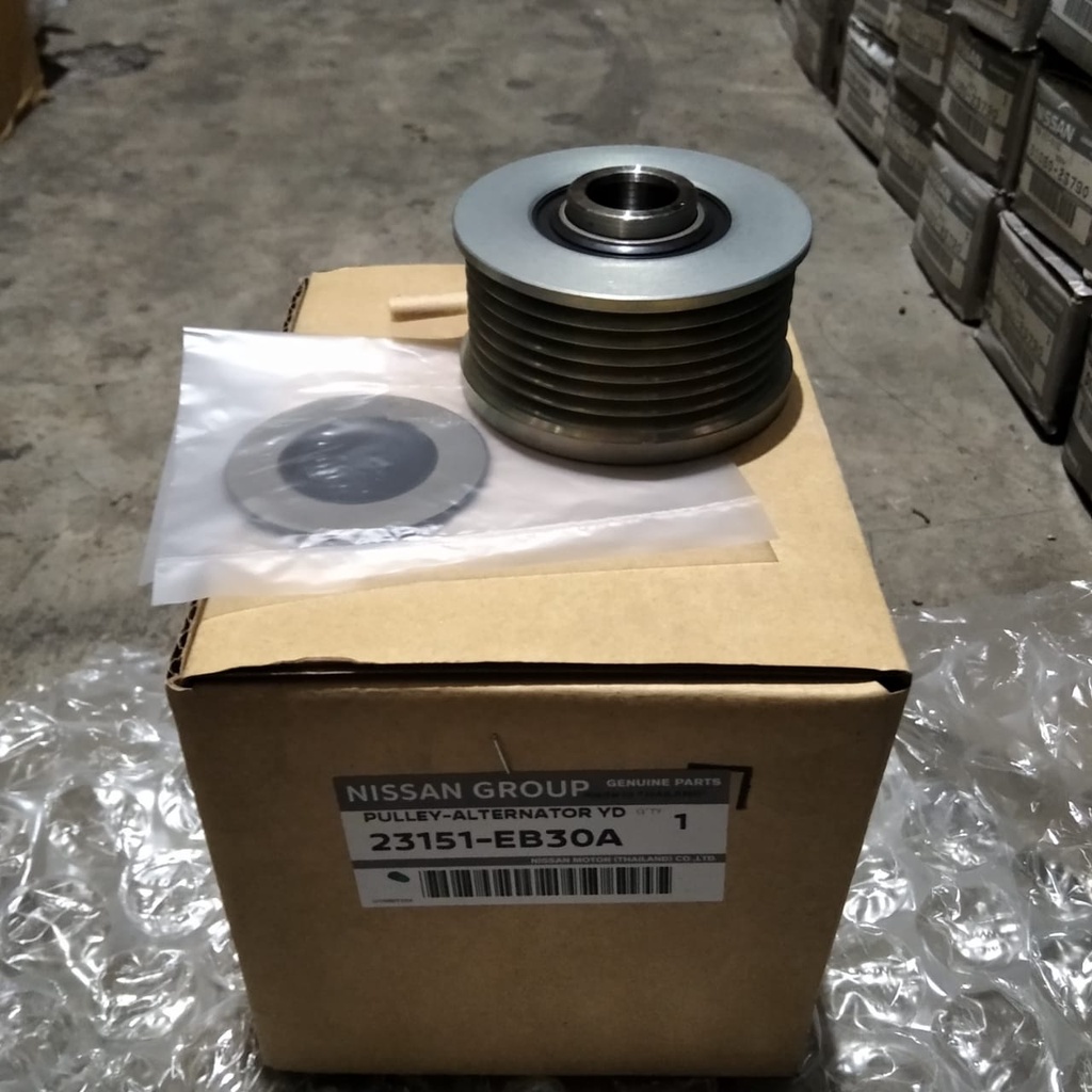 Jual PULLEY ALTERNATOR NISSAN NAVARA D40 23151-EB30A ORI | Shopee Indonesia