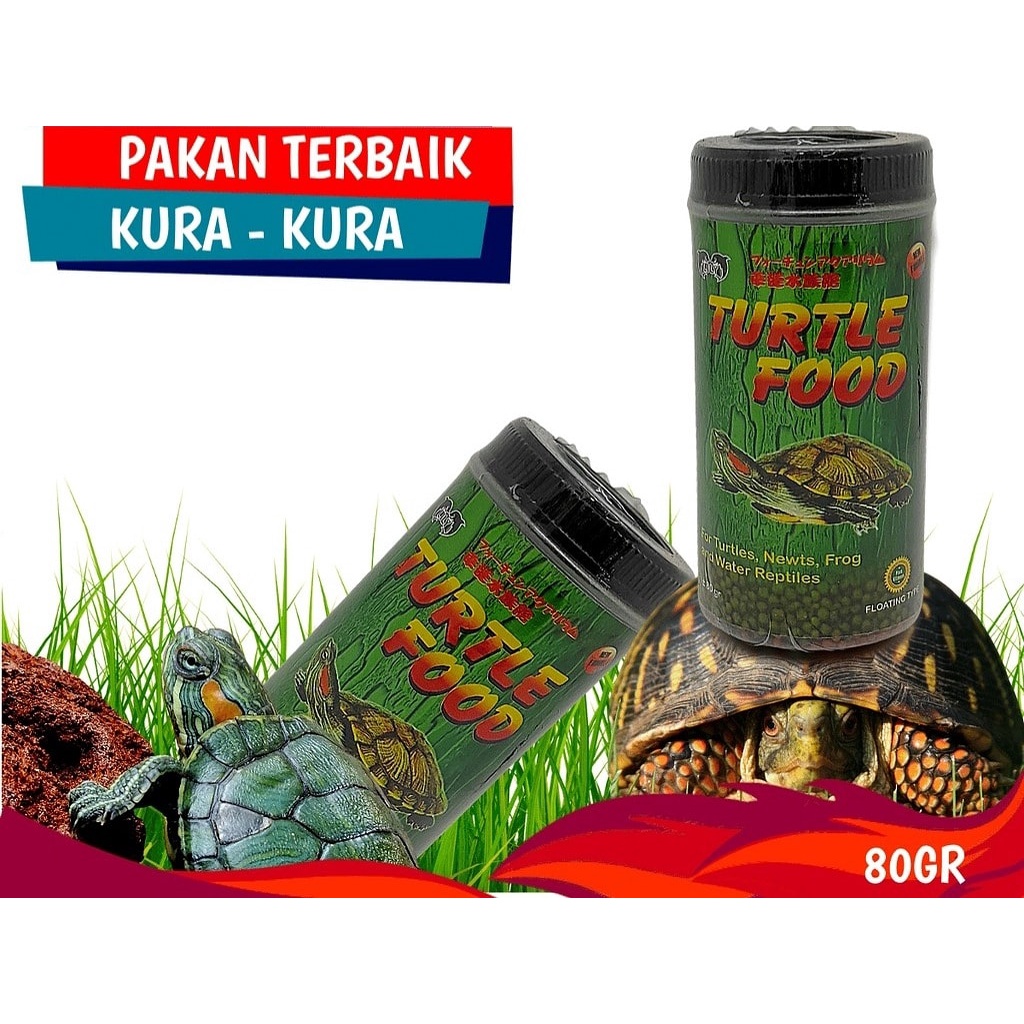 Jual TURTLE Food - Makanan Kura - Kura - 80g | Shopee Indonesia