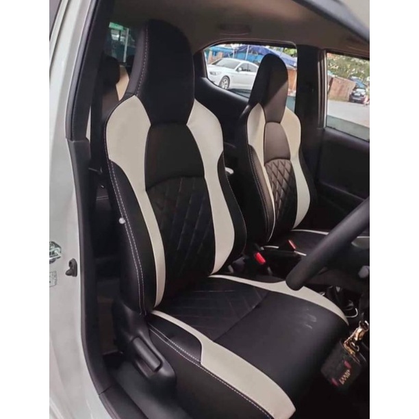 Jual SARUNG JOK MoBIL Agya/Alya/Brio RS/Brio Satya (Full set 2 baris ...