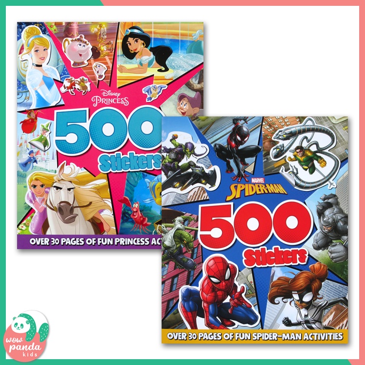 Jual Disney 500 Stickers Activity Book / Disney 1001 Stickers Book ...