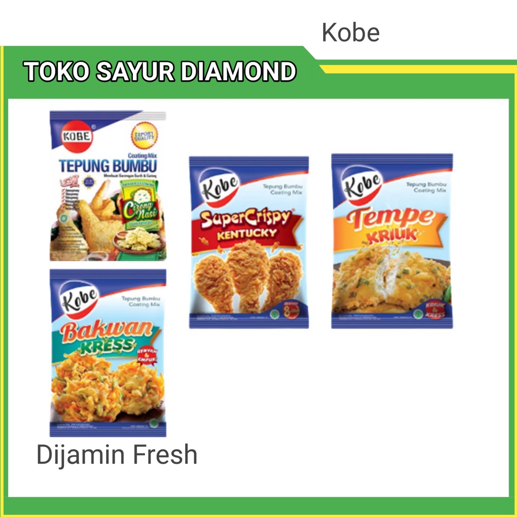 Jual Tepung Kobe Instan All Varian - Palembang | Shopee Indonesia