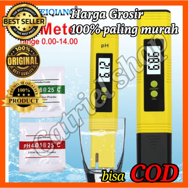 Jual Alat Ukur Uji PH Meter Digital Air Minum Akuarium Tester - PH02 ...