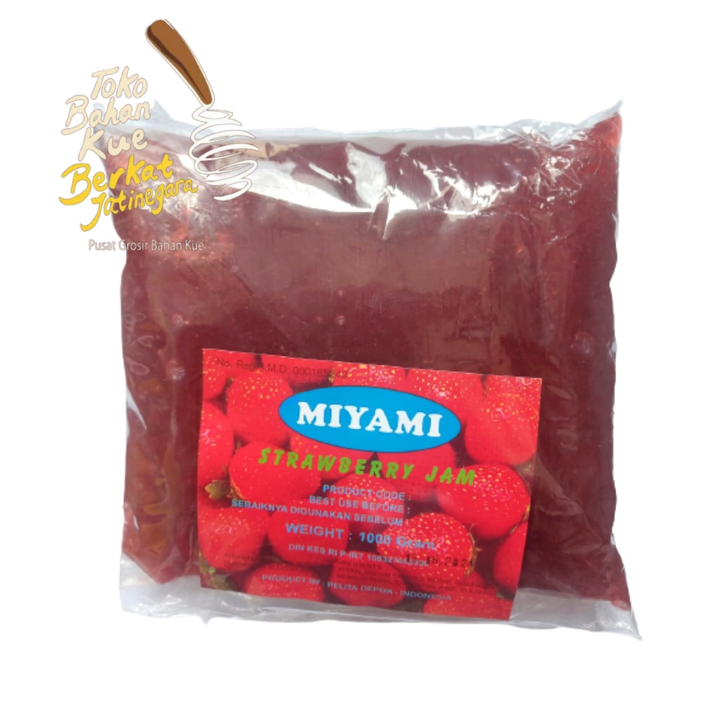 Jual SELAI STRAWBERRY MIYAMI 1 KG | Shopee Indonesia
