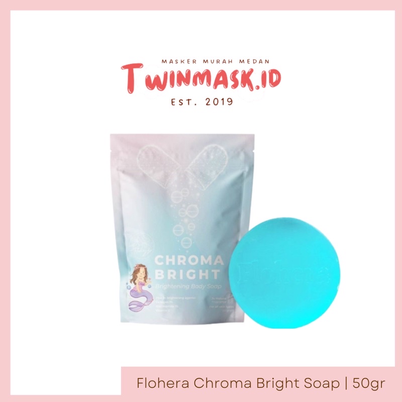Jual TWINMASK.ID - Chroma Bright Soap Flohera | Shopee Indonesia