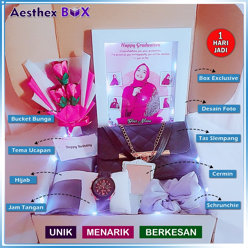 Jual Hampers Hadiah Kado Ulang Tahun Anniversary Wisuda Untuk Pacar ...