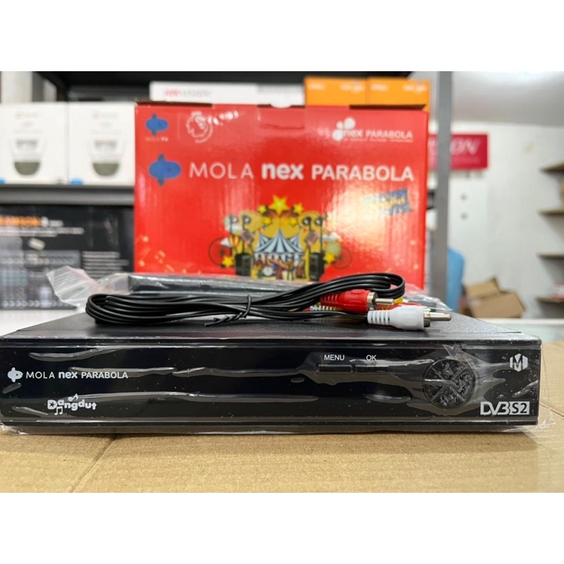 Jual Receiver Nex Parabola Merah | Shopee Indonesia