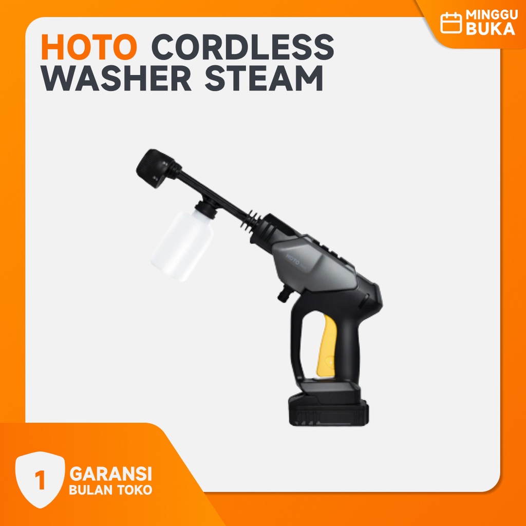 Jual HOTO Cordless High Pressure Washer Semprotan Steam Cuci Mobil ...