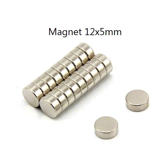 Jual 1pcs Magnet putih disck magnetic Bulat Neodymium 12mm 12x5mm 12x5 ...
