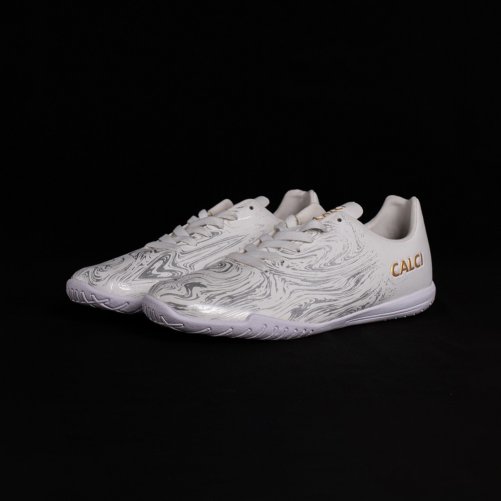 Jual Calci Sepatu Futsal Guardian - White Silver | Shopee Indonesia