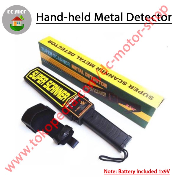 Jual Handheld Metal Detector Metal Alat Deteksi Logam Garrett Super ...