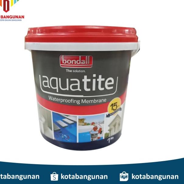 Jual Bondall Aquatite Anti Bocor ukuran 1Kg - Putih | Shopee Indonesia