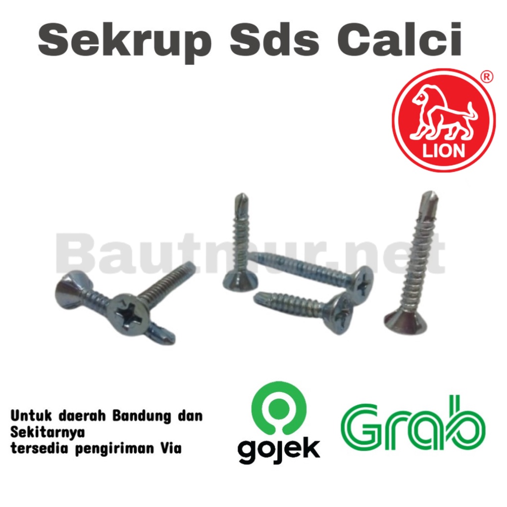Jual Sekrup Sds Calci 6x1-1/4 | Kalsi board FH Greet 6x32 - Calsi ...