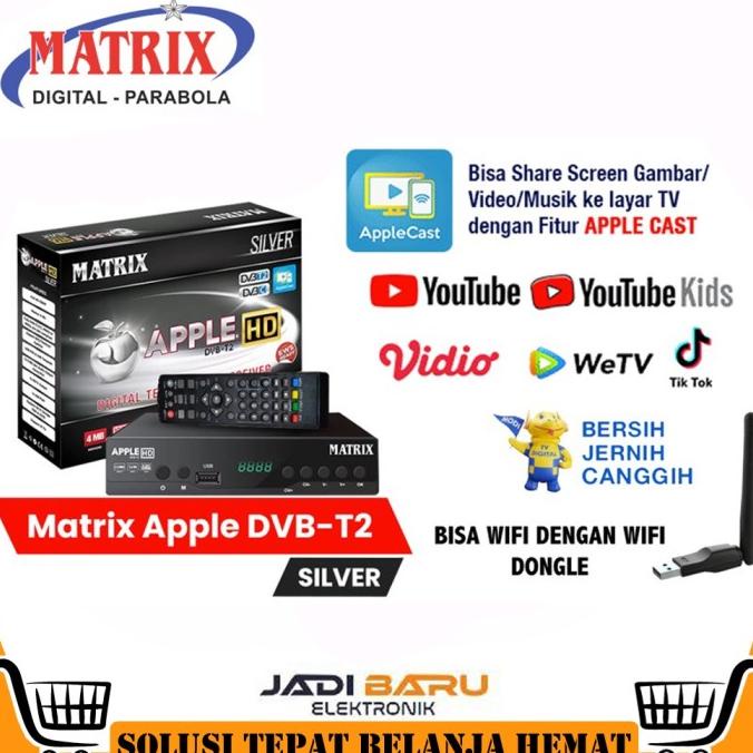 Jual IV917 Set Top Box Tv Digital Matrix DVB T2HD EWS Dvb t2 Tabung ...
