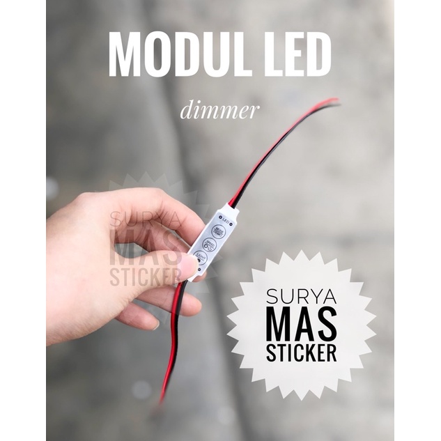 Jual modul led dimmer pengatur lampu led stobe kedip led controller 12V ...
