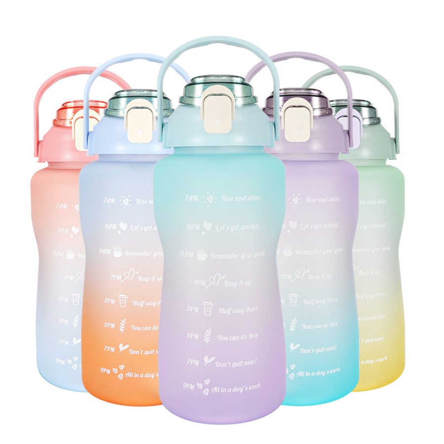 Jual BOTOL VIRAL GRADASI / BOTOL RAINBOW 2LITER | Shopee Indonesia